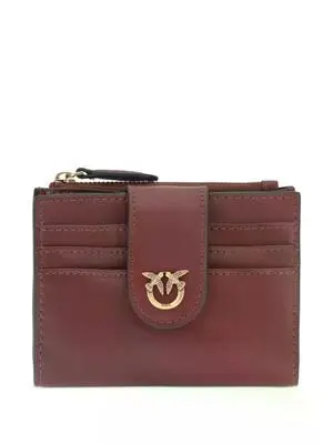 Pinko Love Birds Leather Wallet - Red