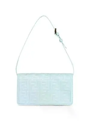 Fendi Baguette Chain Wallet - Blue