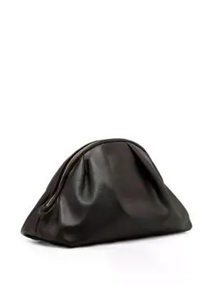 THE ROW Charlotte Clutch Bag - Brown
