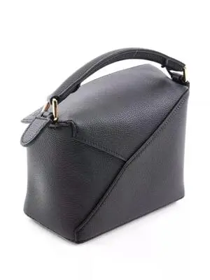 Loewe Mini Puzzle Edge Handbag - Black