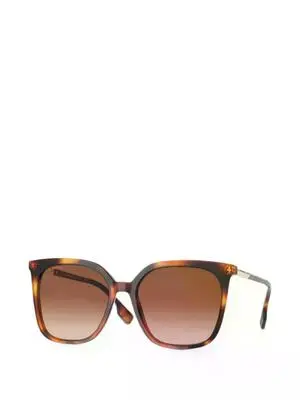 Burberry Tortoiseshell-effect Square-frame Sunglasses - Brown