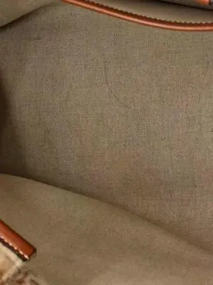 Celine Cabas Thais Triomphe Wool Large Tote Bag