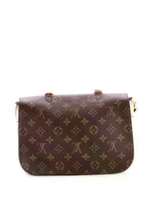 LOUIS VUITTON Vaugirard Handbag Monogram Canvas With Leather Satchel