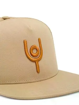NOW YOU LIVE Trucker Embroidered-logo Cap