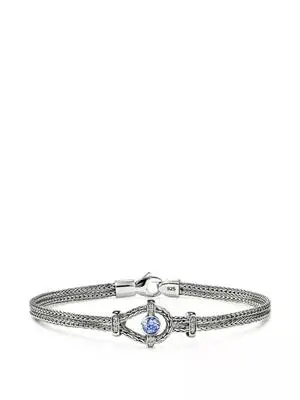 John Hardy Icon Tanzanite And Diamond Bracelet - Silver