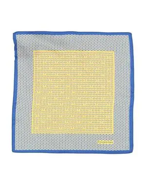 Zegna Man Scarf Yellow Size - Silk Yellow