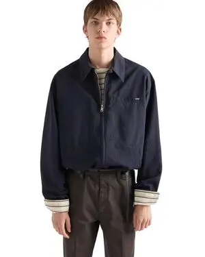 Prada Technical Fabric Blouson Jacket