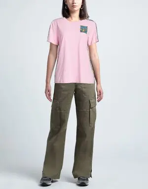 Moschino T-shirt Turquoise Size Cotton - Pink