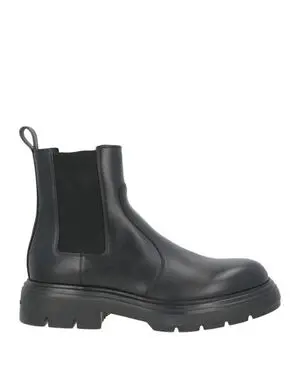 FERRAGAMO Ankle Boots Size Leather - Black