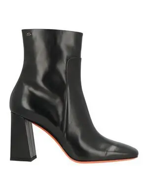 Santoni Ankle Boots Size Leather - Black