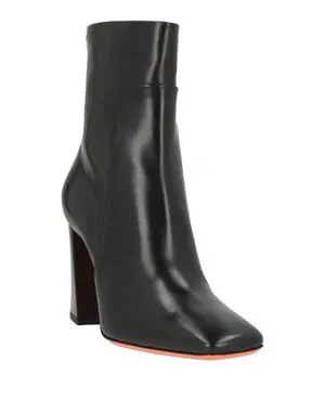 Santoni Ankle Boots Size Leather - Black