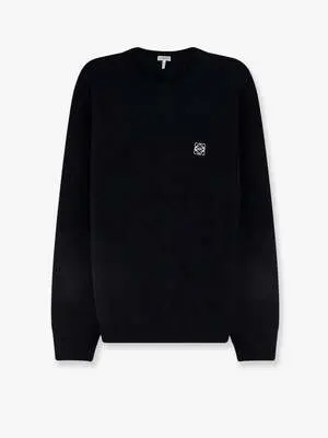 Loewe Wool Sweater - Black