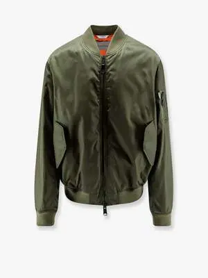 Balenciaga Nylon Bomber With Orange Lining