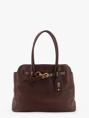Miu Miu Aventure Leather Handbag