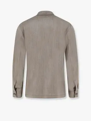 Tagliatore Calvin Stretch Wool Shirt Jacket