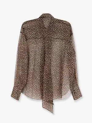 Brunello Cucinelli Sheer Silk Shirt