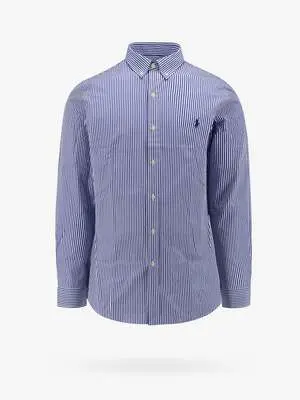 Polo Ralph Lauren Striped Stretch Cotton Shirt - Blue