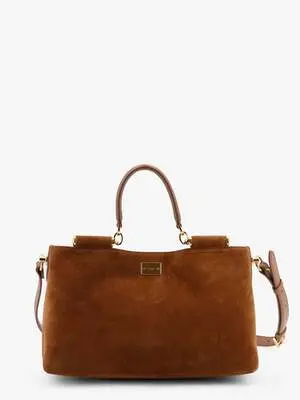 Dolce & Gabbana Vittoria Suede Crossbody Bag