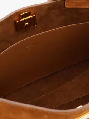 Dolce & Gabbana Vittoria Suede Crossbody Bag