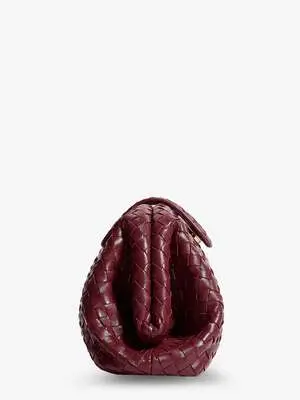 Bottega Veneta Lauren 1980 Intrecciato Leather Handbag - Purple