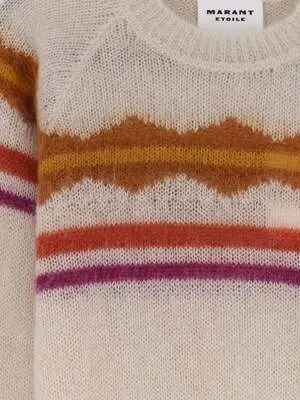 MARANT ETOILE Monette Mohair And Cashmere Blend Sweater