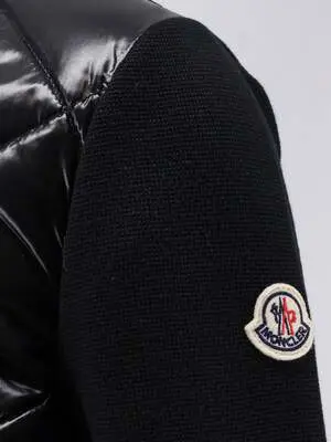 Moncler Wool And Nylon Blend Jacket