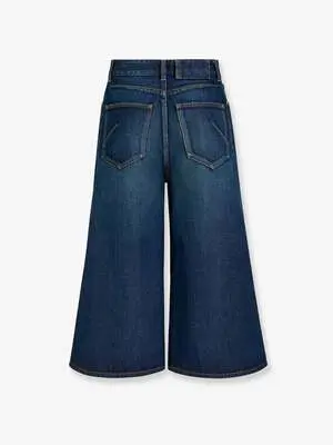 Alaïa Denim Bermuda Shorts