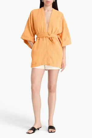 TERRY TOWELLING La Toga Belted Cottonterry Robe
