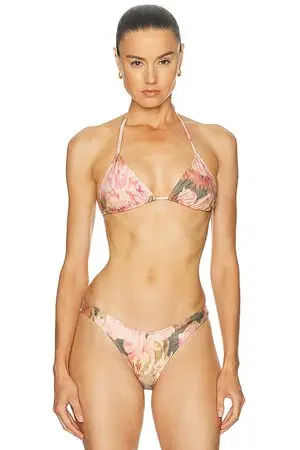 JUILLET Hollis Bikini Top - Heirloom Rose