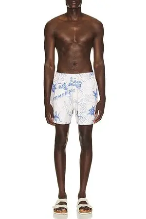 Oas Romantique Printed Swim Shorts