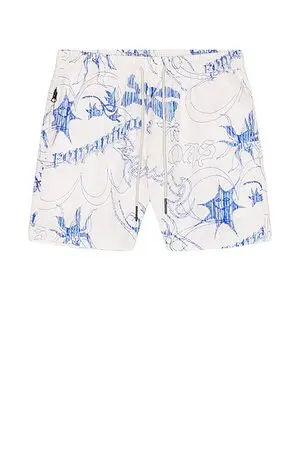 Oas Romantique Printed Swim Shorts