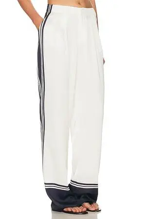 SEROYA Marlowe Satin Wide Leg Pants