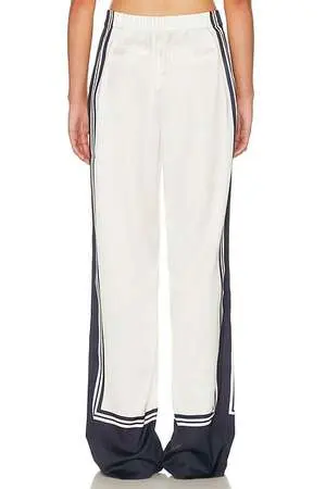 SEROYA Marlowe Satin Wide Leg Pants