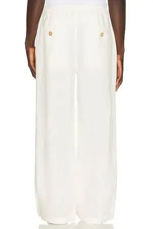 Commas Wide Leg Linen Trousers
