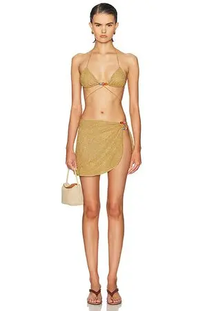 Oseree Lumiere Beads Micro Bikini Set