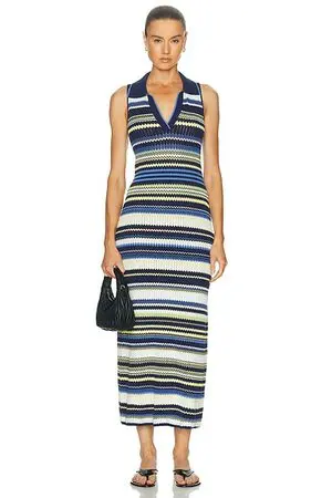 Simkhai Kerrin Knit Midi Dress