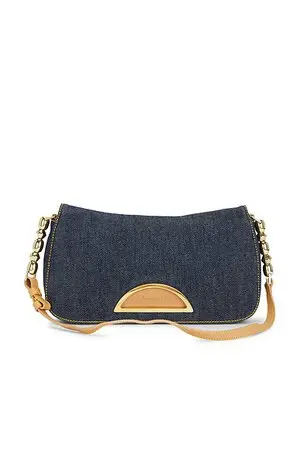 Dior Denim Maris Pearl Shoulder Bag