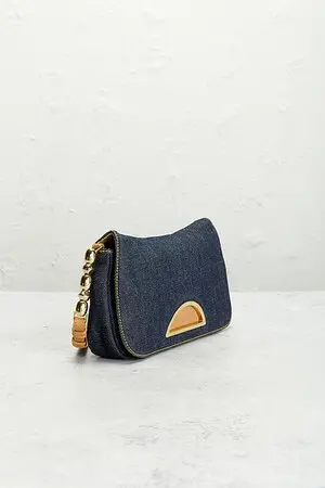 Dior Denim Maris Pearl Shoulder Bag