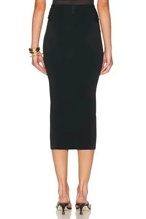 Wardrobe.NYC Translucent Midi Skirt