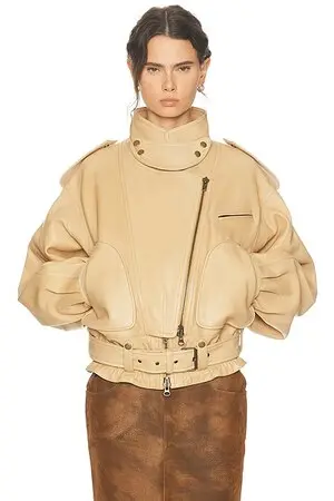 Isabel Marant Étoile Farza Leather Jacket
