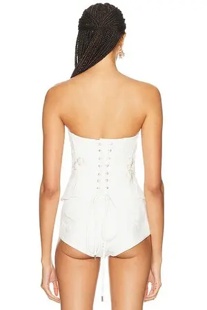 Ila Corset Top With Sequin Embellishments