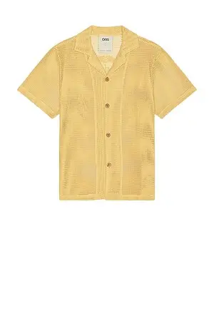 Oas Terra Cuba Shirt - Dark Yellow