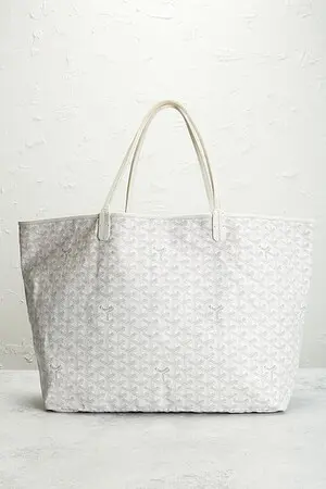 Goyard Saint Louis Gm Tote Bag - White