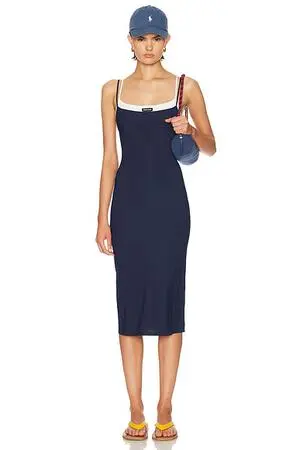 Miu Miu Jersey Stretch Midi Dress