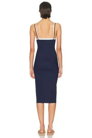 Miu Miu Jersey Stretch Midi Dress