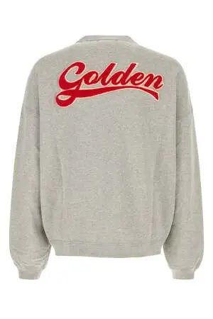 GOLDEN GOOSE Melange Cotton Oversize Sweatshirt