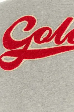GOLDEN GOOSE Melange Cotton Oversize Sweatshirt