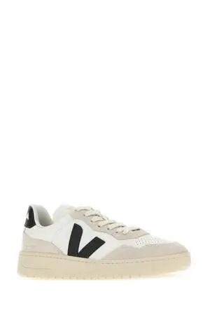 VEJA Multicolor Leather And Suede V-90 Sneakers