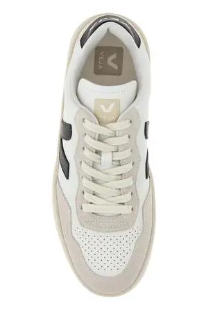VEJA Multicolor Leather And Suede V-90 Sneakers