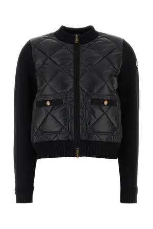 Moncler Cotton Cardigan - Black